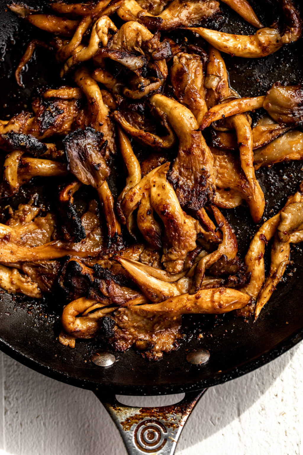 Crispy Adobo Mushroom Tacos - Cooking with Cocktail Rings