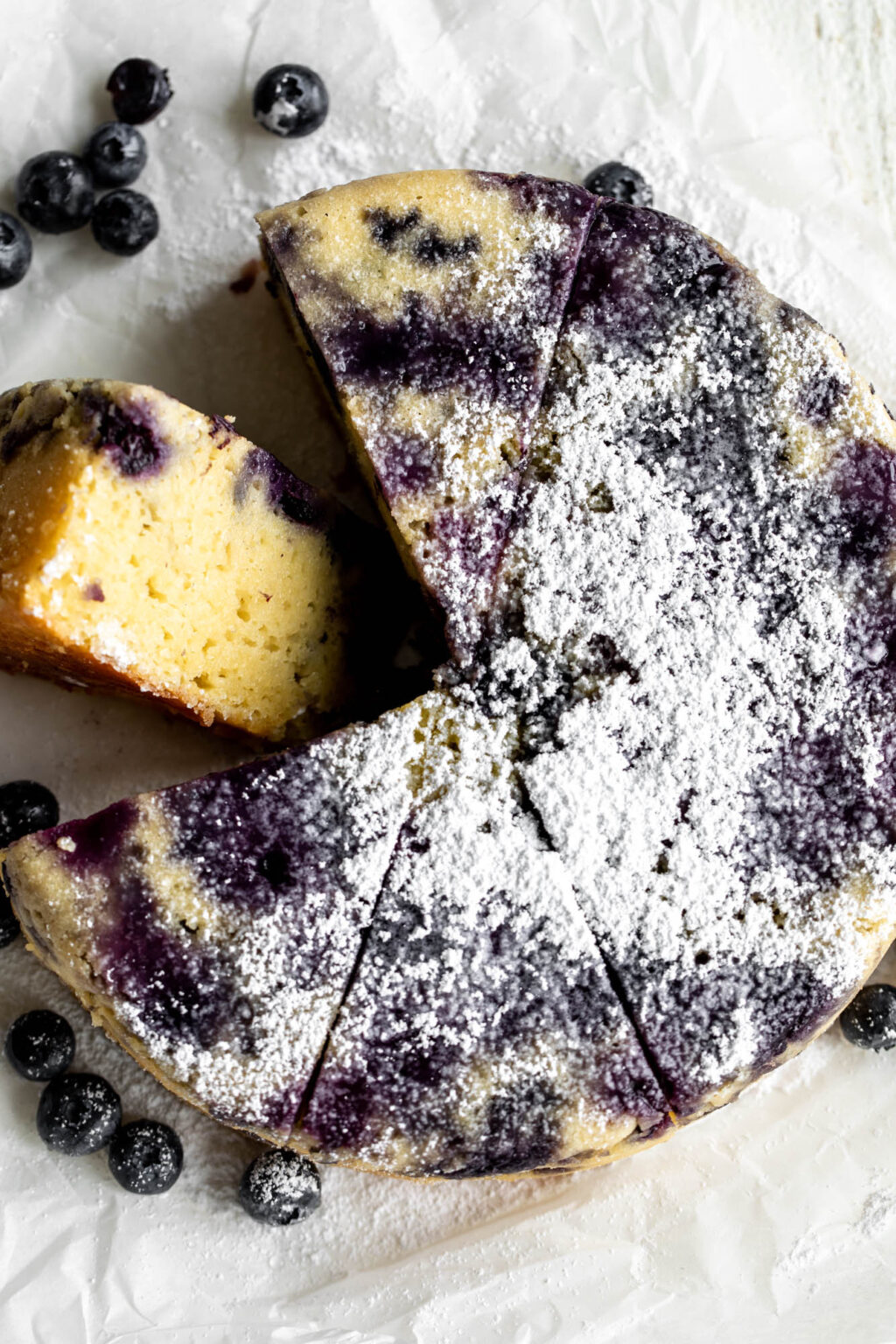Lemon Blueberry Cake - Cooking with Cocktail Rings