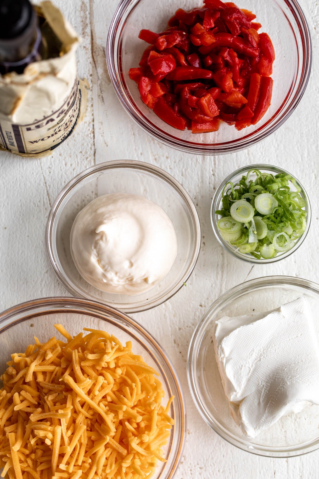 Pimento Cheese Toasts with Heirloom Tomatoes - Cooking with Cocktail Rings