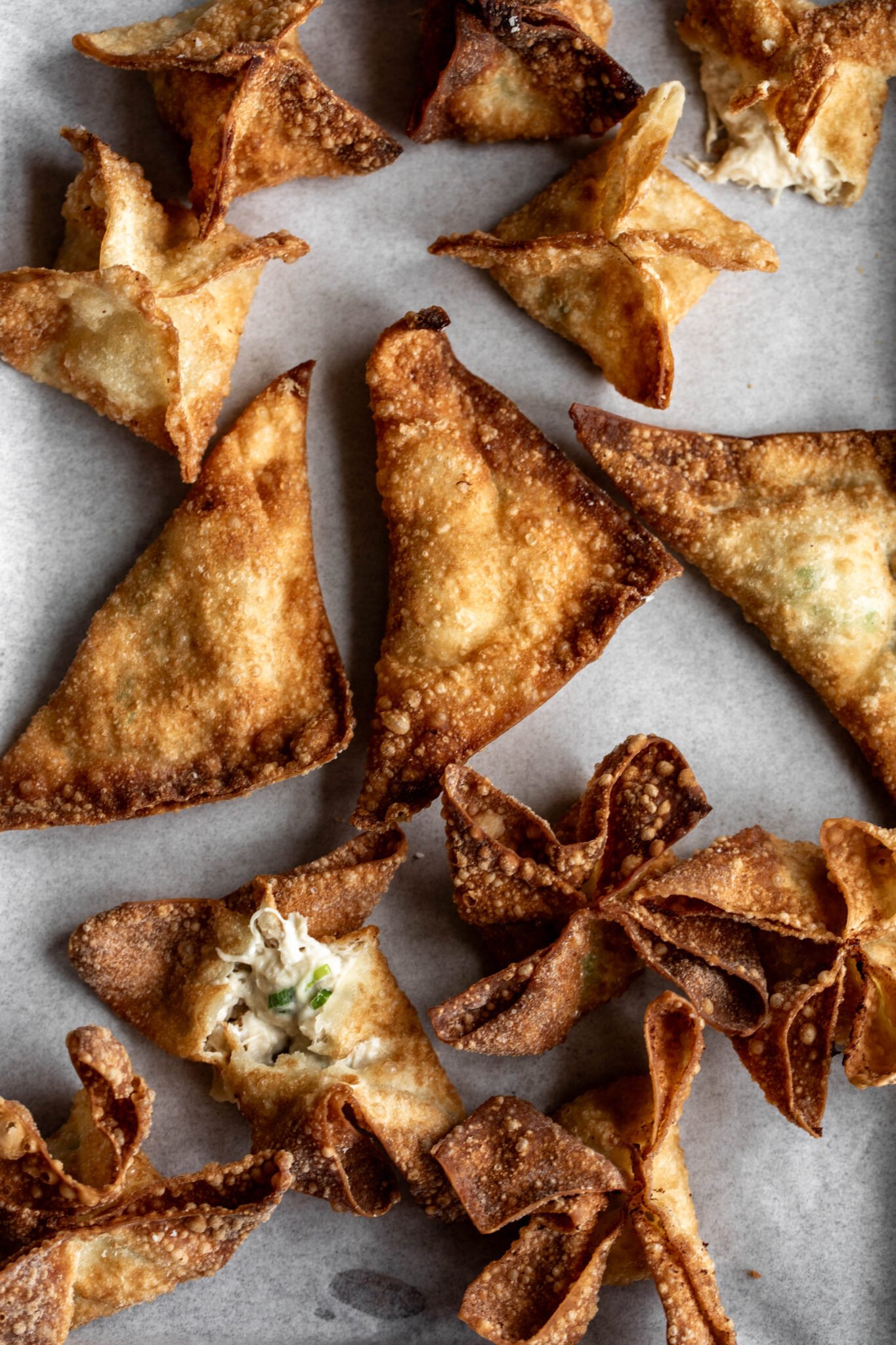 Crab Rangoons with Orange Sweet Chili Sauce - Cooking with Cocktail Rings