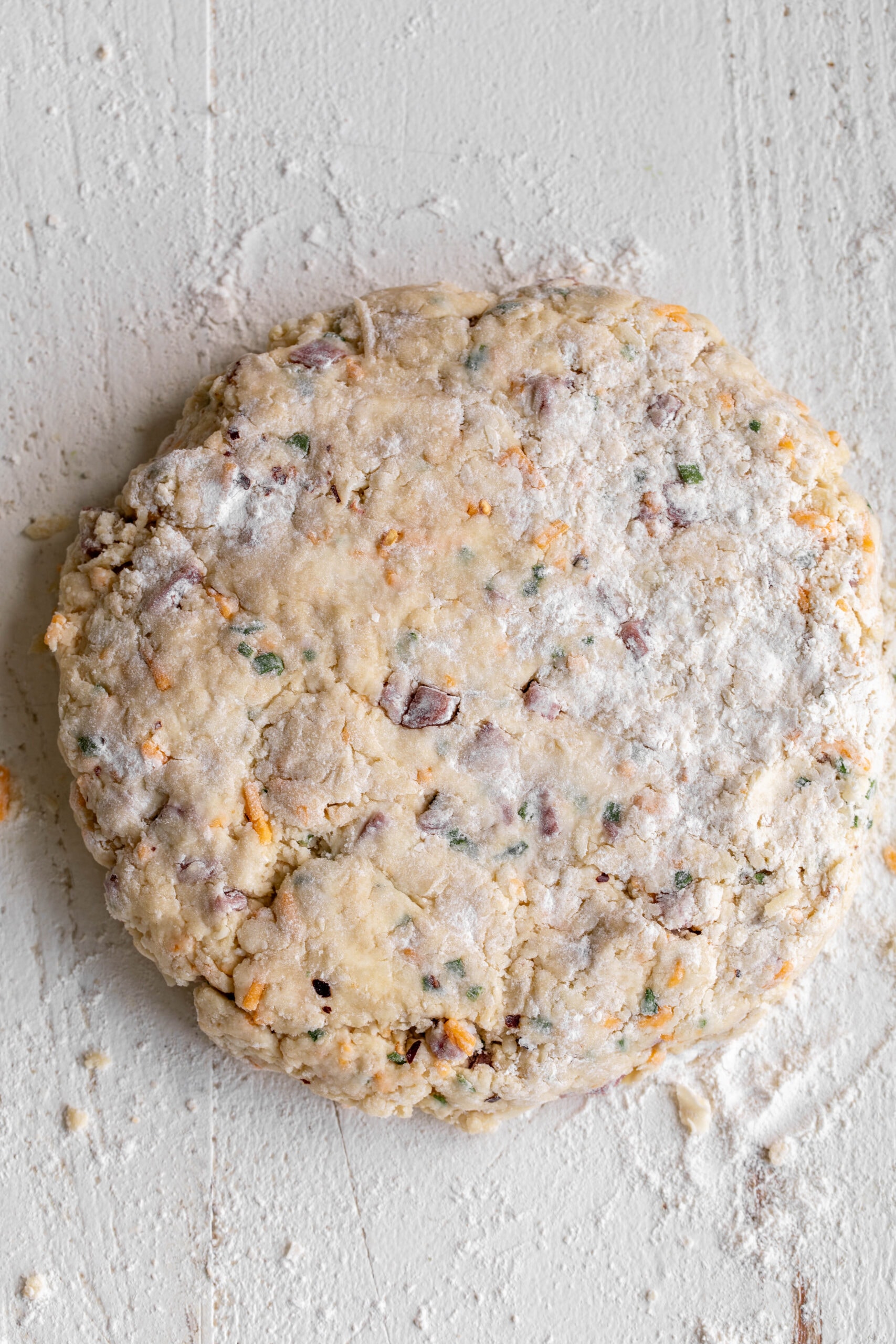 Four Cheese & Sausage Savory Scones with Hot Sauce Honey Glaze ...