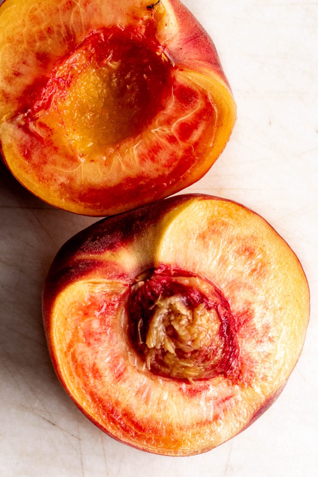 Peach Melba Crisp - Cooking with Cocktail Rings