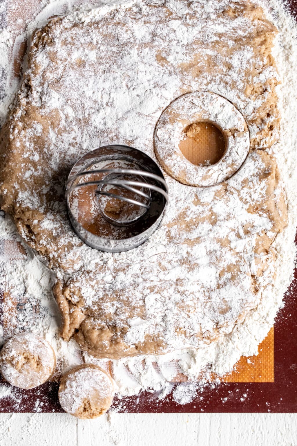 Fried Apple Cider Donuts - Cooking with Cocktail Rings
