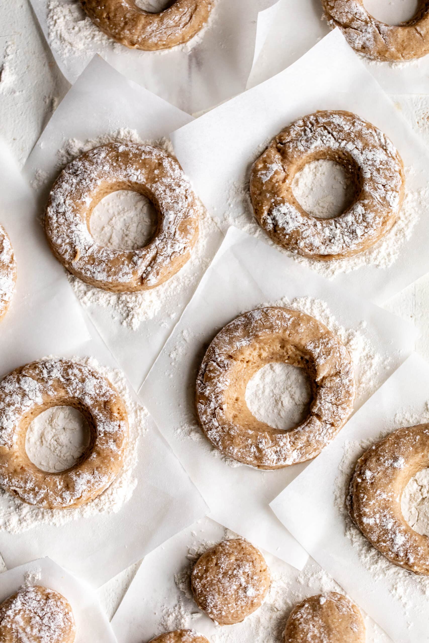 Fried Apple Cider Donuts - Cooking with Cocktail Rings
