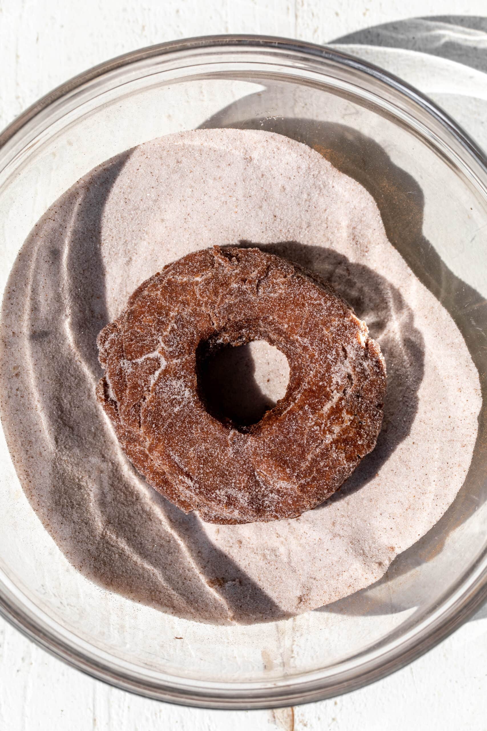 Fried Apple Cider Donuts - Cooking with Cocktail Rings