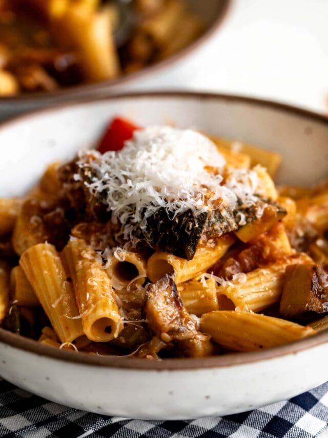 RATATOUILLE PASTA - Cooking with Cocktail Rings