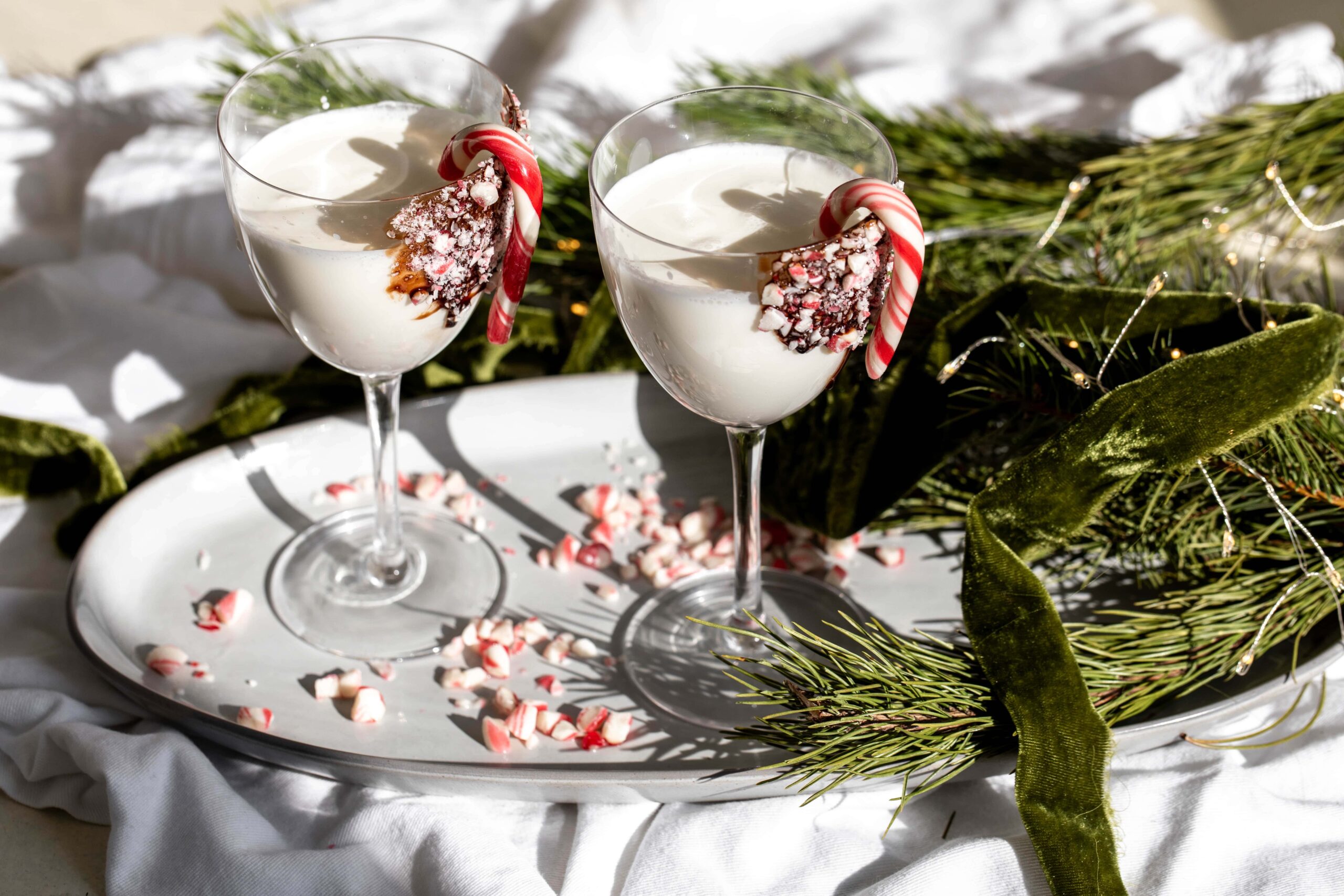 Peppermint Martini - Cooking with Cocktail Rings