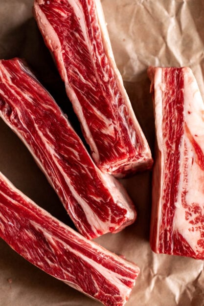 Miso Braised Short Ribs - Cooking with Cocktail Rings