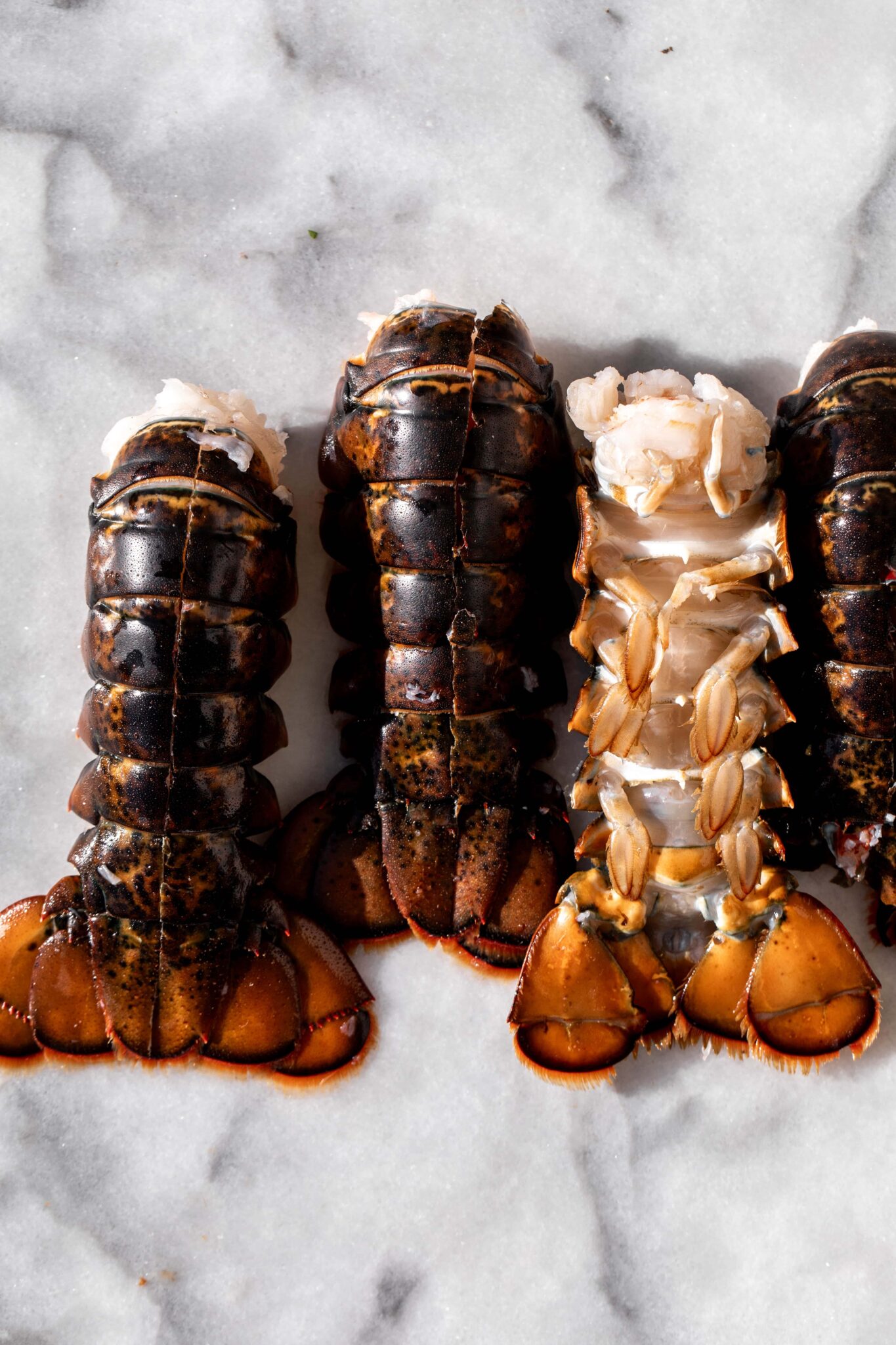Butter Poached Lobster Tails - Cooking with Cocktail Rings