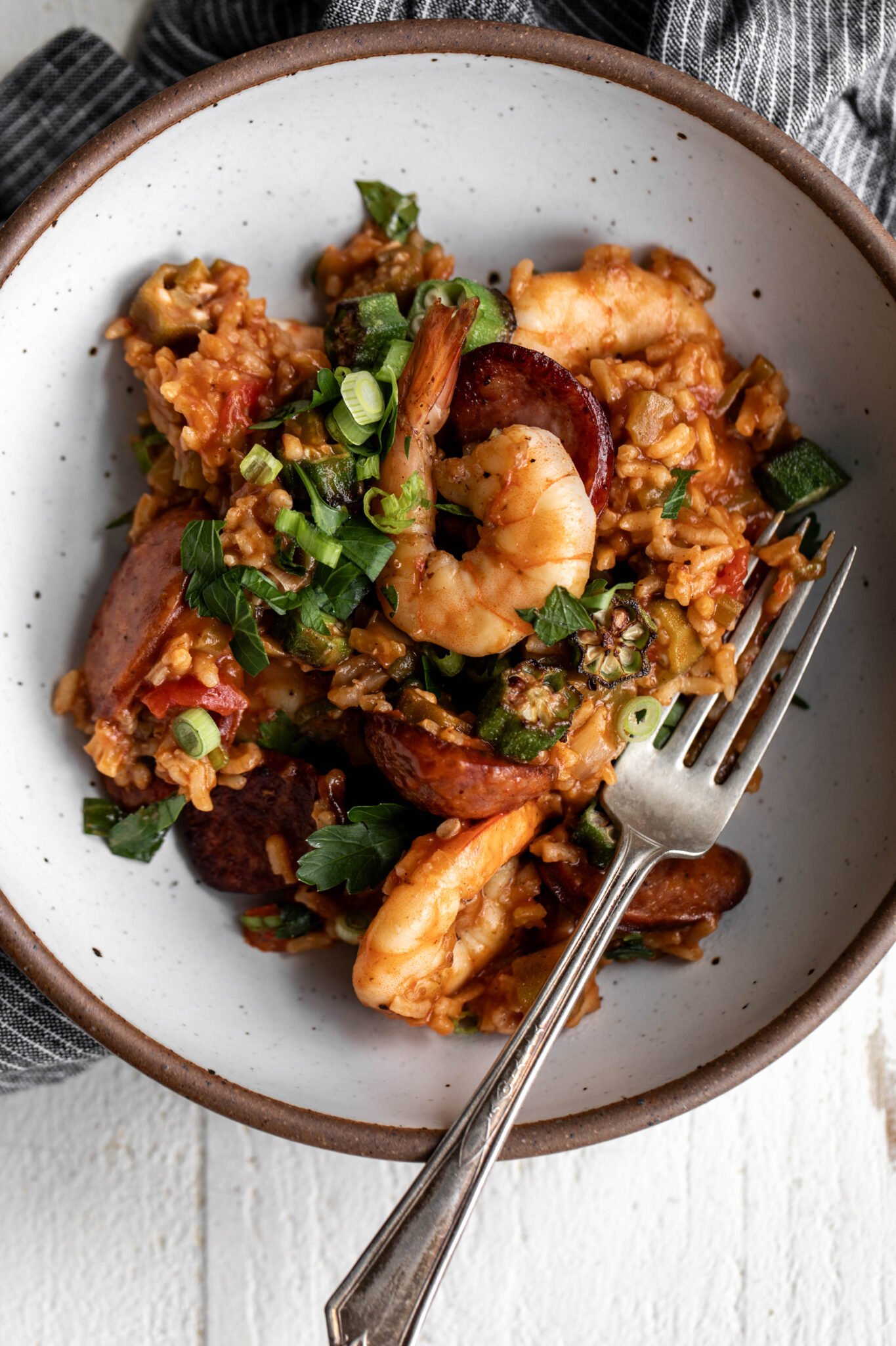 Creole Jambalaya - Cooking with Cocktail Rings