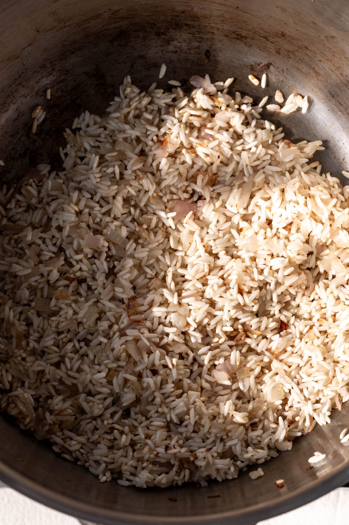 Spring Rice Pilaf with Pistachio Pesto - Cooking with Cocktail Rings