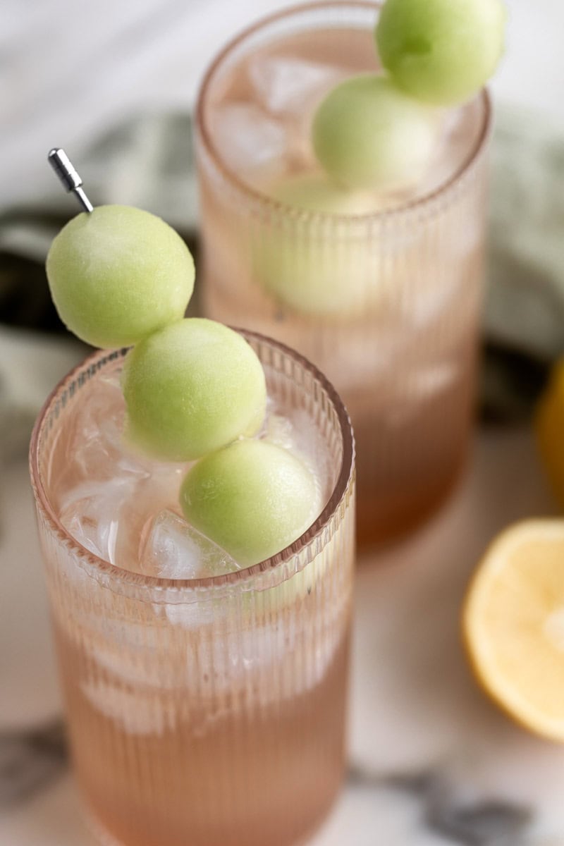 Honey Deuce Cocktail - Cooking with Cocktail Rings